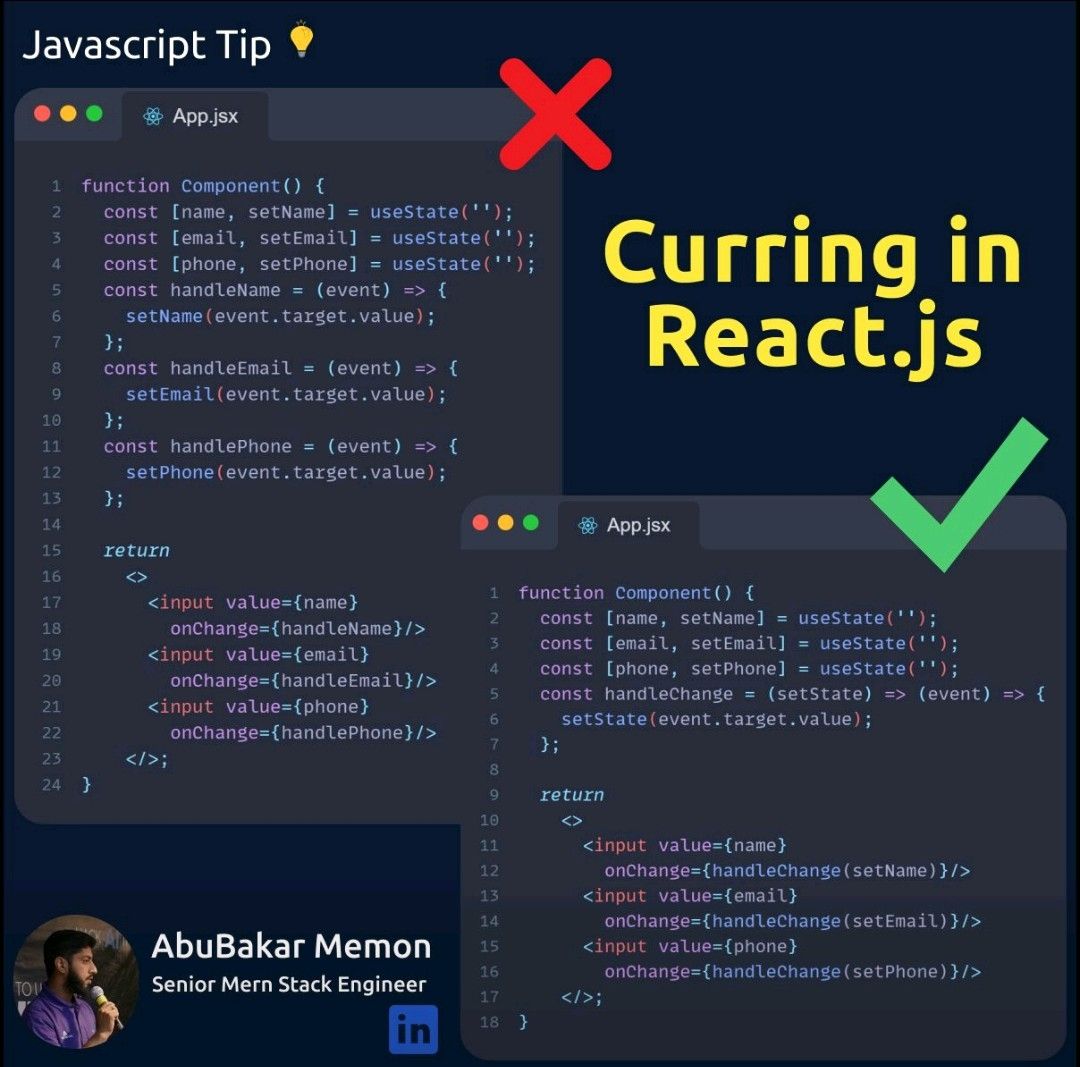 Akram Djidel on LinkedIn: #reactjs #webdevelopment #cleancode # ... Akram Djidel on LinkedIn: #reactjs #webdevelopment #cleancode # ...