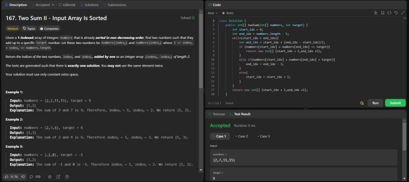Aarish Alam on LinkedIn: #dsa #leetcode #java Aarish Alam on LinkedIn: #dsa #leetcode #java