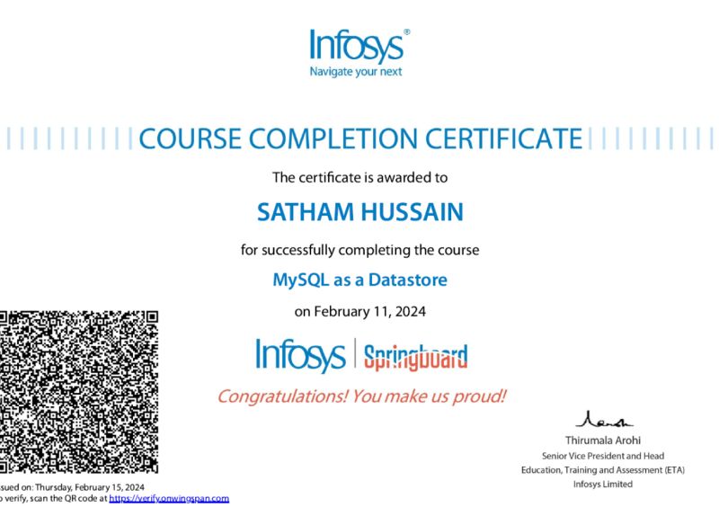 Satham Hussain on LinkedIn: #mysql #mysqldba #database #rdbms #dbms Satham Hussain on LinkedIn: #mysql #mysqldba #database #rdbms #dbms