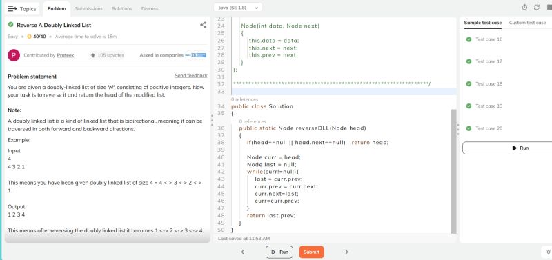 Day 59 of solving LeetCode & Coding Ninjas problems | Yuvraj Singh ... Day 59 of solving LeetCode & Coding Ninjas problems | Yuvraj Singh ...
