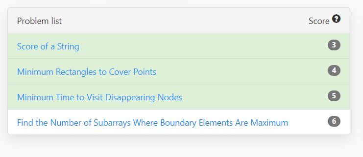 Solved 3 out of 4 problems with Leetcode | Yash Tiwari posted on the ... Solved 3 out of 4 problems with Leetcode | Yash Tiwari posted on the ...