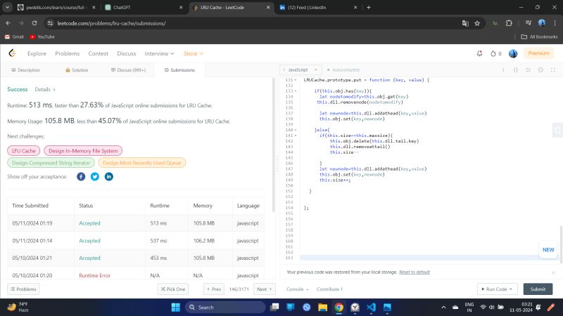 Sairam Patra on LinkedIn: #leetcode #datastructures #codingjourney # ... Sairam Patra on LinkedIn: #leetcode #datastructures #codingjourney # ...
