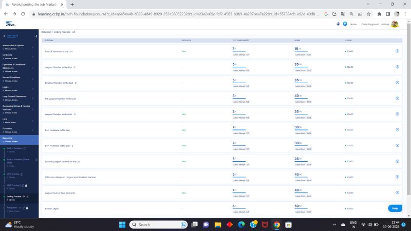 Adithya Vollala on LinkedIn: #pythonprogramming #codingpractice #nxtwave Adithya Vollala on LinkedIn: #pythonprogramming #codingpractice #nxtwave