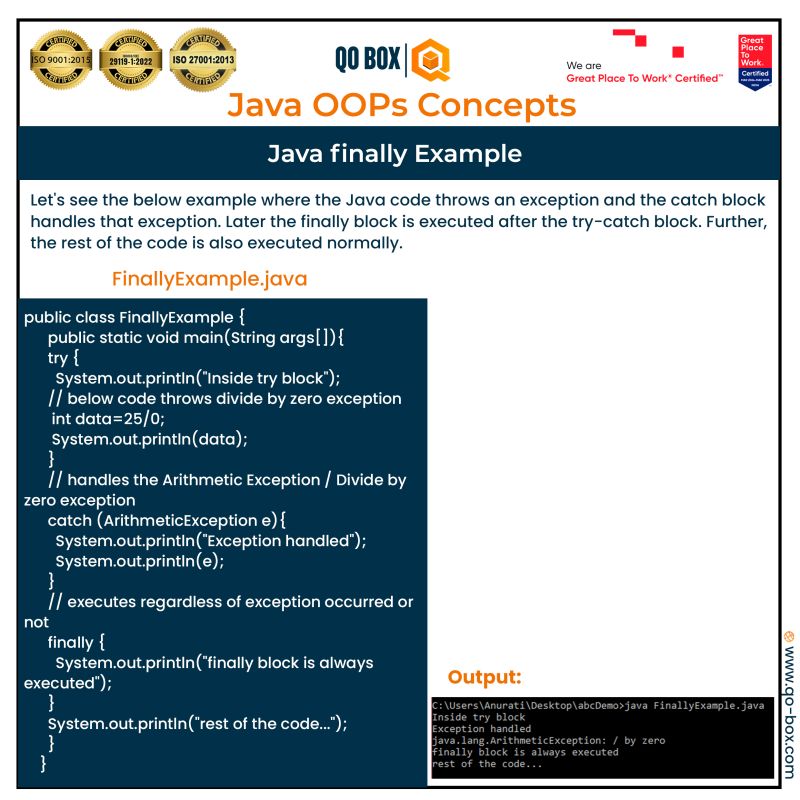 QO-BOX on LinkedIn: #java #qobox #softwaretesting QO-BOX on LinkedIn: #java #qobox #softwaretesting