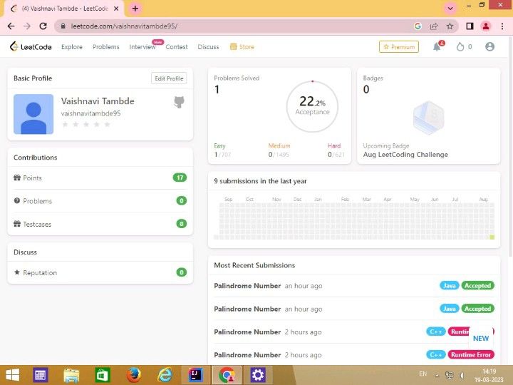 Vaishnavi Tambade on LinkedIn: #connection #dsa #leetcode #java # ... Vaishnavi Tambade on LinkedIn: #connection #dsa #leetcode #java # ...