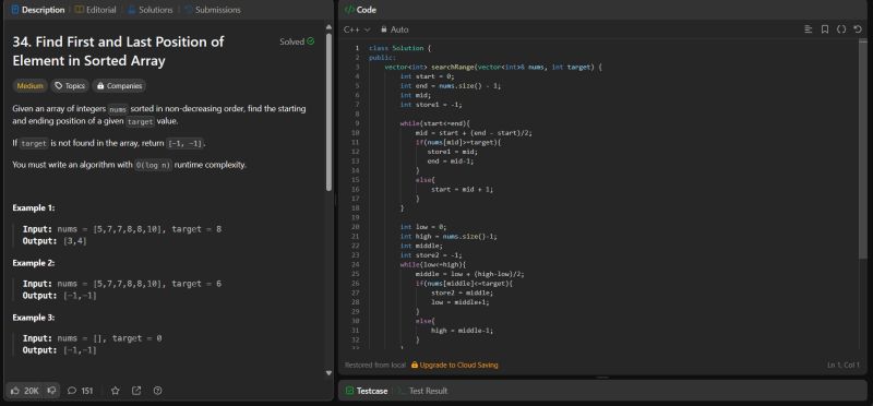 Mohit Sati on LinkedIn: DSA 100 Day Challenge : Day 58-> Today i solved ... Mohit Sati on LinkedIn: DSA 100 Day Challenge : Day 58-> Today i solved ...