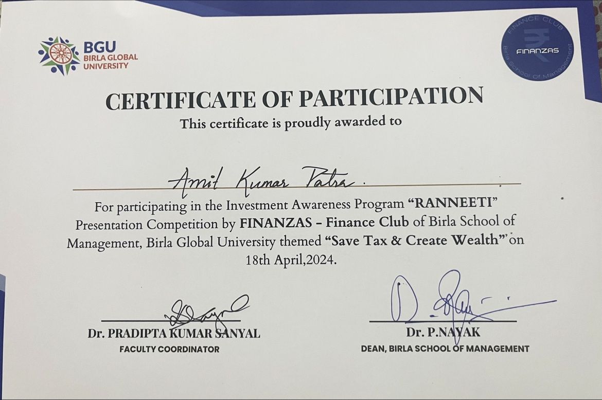 Amit Kumar Patra on LinkedIn: #investmentawareness #financialeducation ... Amit Kumar Patra on LinkedIn: #investmentawareness #financialeducation ...