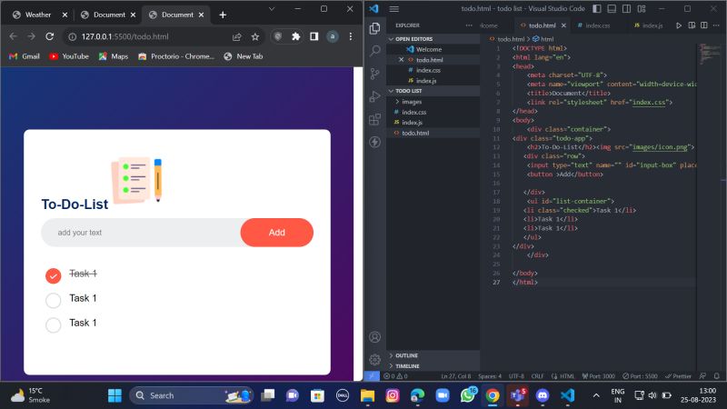 Aniket Garg on LinkedIn: Creating small projects using HTML, CSS, and ... Aniket Garg on LinkedIn: Creating small projects using HTML, CSS, and ...