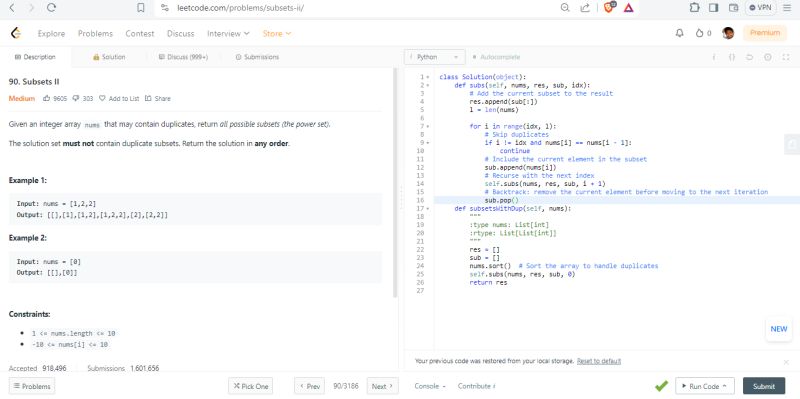 sri sai kada on LinkedIn: #codeprogress #recursion #backtracking ... sri sai kada on LinkedIn: #codeprogress #recursion #backtracking ...