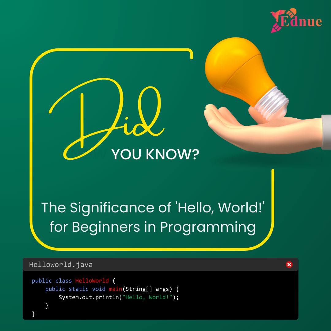 Ednue Technologies on LinkedIn: #programming #coding #techjourney # ... Ednue Technologies on LinkedIn: #programming #coding #techjourney # ...