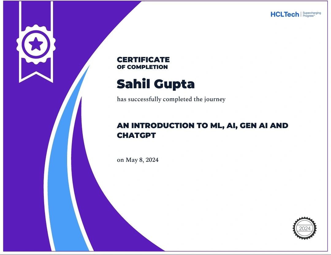 Sahil Gupta posted on LinkedIn Sahil Gupta posted on LinkedIn