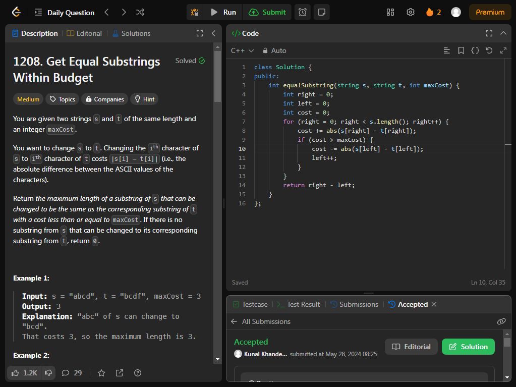 Kunal Khandelwal on LinkedIn: #100daysofcode #leetcode #connect ... Kunal Khandelwal on LinkedIn: #100daysofcode #leetcode #connect ...