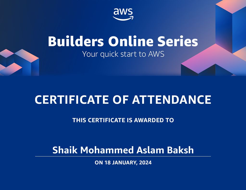Shaik Mohammed Aslam on LinkedIn: #aws #awscloud #networkengineer Shaik Mohammed Aslam on LinkedIn: #aws #awscloud #networkengineer