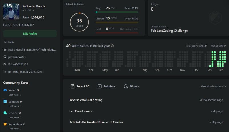 Prithviraj Panda on LinkedIn: #leetcode75 #codenewbie #dsa #cpp # ... Prithviraj Panda on LinkedIn: #leetcode75 #codenewbie #dsa #cpp # ...