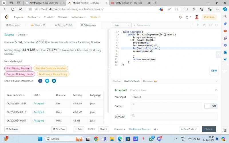 Akash Mishra on LinkedIn: #edslash #leetcode Akash Mishra on LinkedIn: #edslash #leetcode