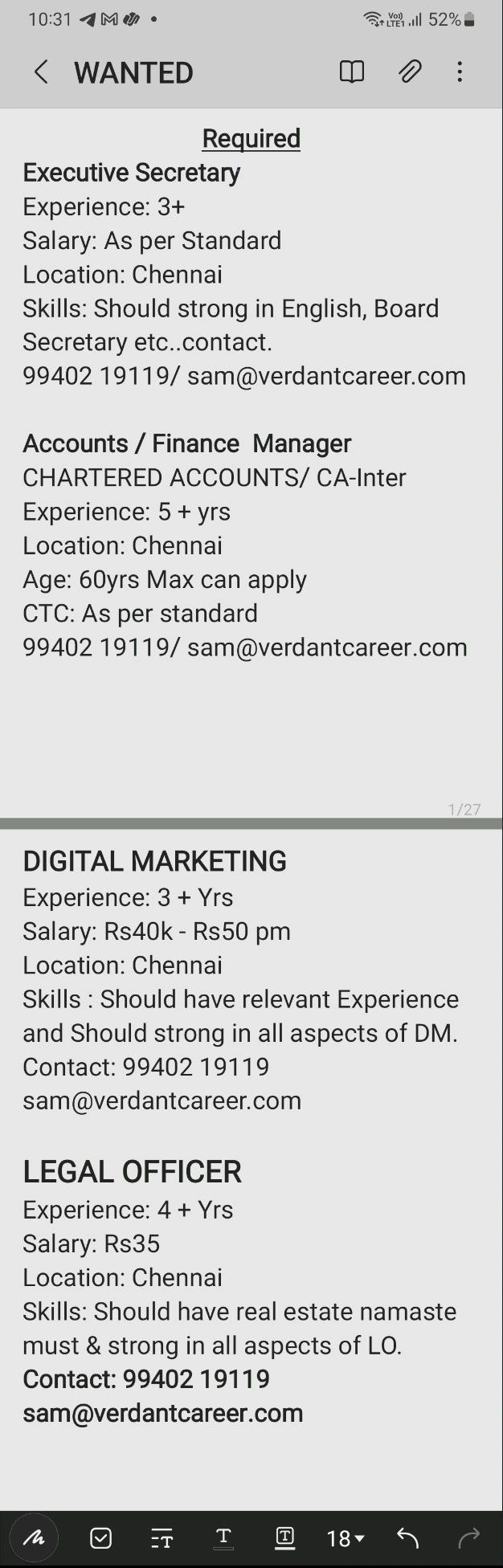 Sampath K Sampath on LinkedIn: Urgent Requirements Sampath K Sampath on LinkedIn: Urgent Requirements