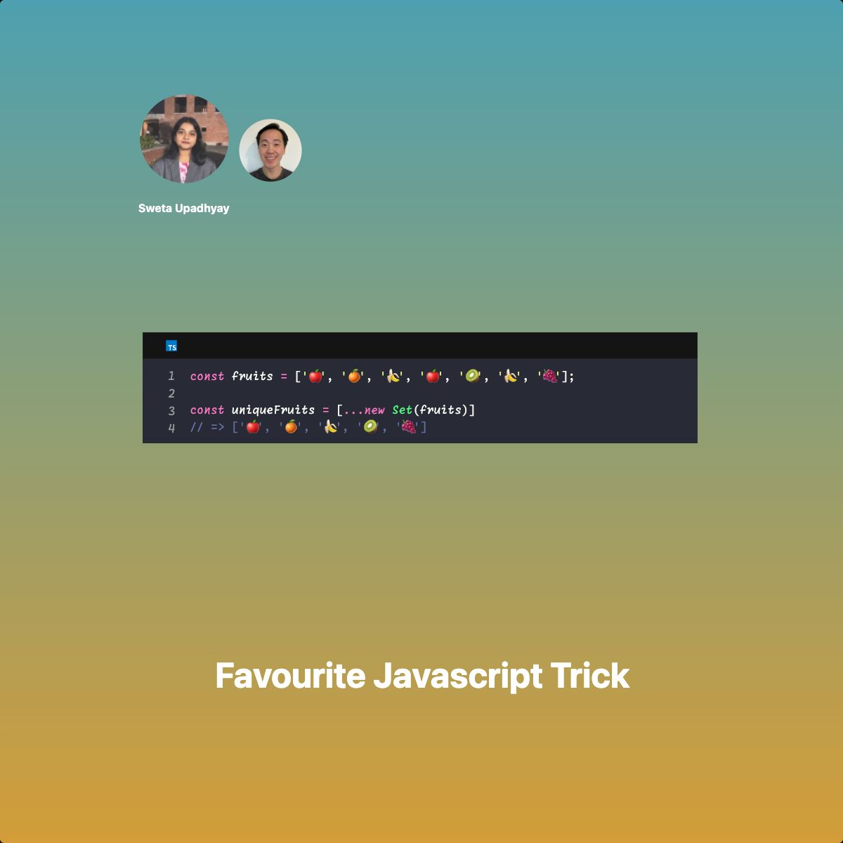 Jerry C. on LinkedIn: Javascript Tips 🔥 Learn these tips (in under 60 ... Jerry C. on LinkedIn: Javascript Tips 🔥 Learn these tips (in under 60 ...