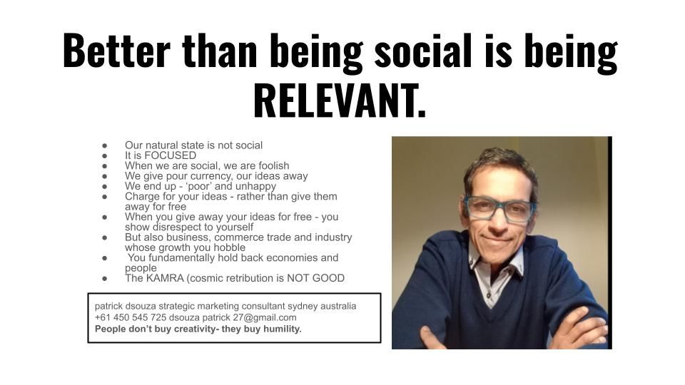 Patrick D'souza posted on LinkedIn Patrick D'souza posted on LinkedIn