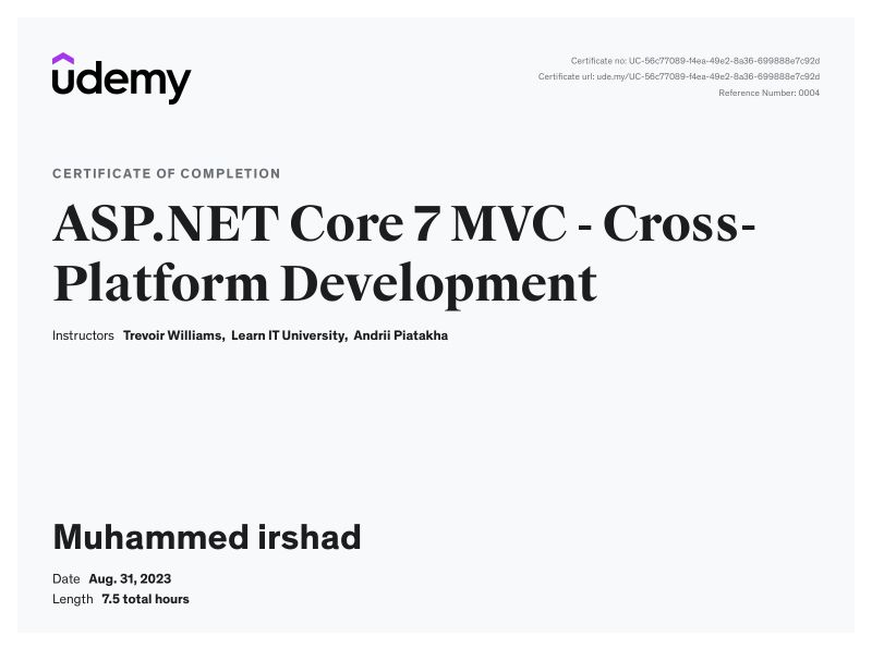 IRSHAD A J on LinkedIn: #webdevelopment #aspnetmvc #webapi # ... IRSHAD A J on LinkedIn: #webdevelopment #aspnetmvc #webapi # ...