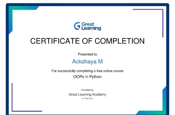 Ackshaya M posted on LinkedIn Ackshaya M posted on LinkedIn