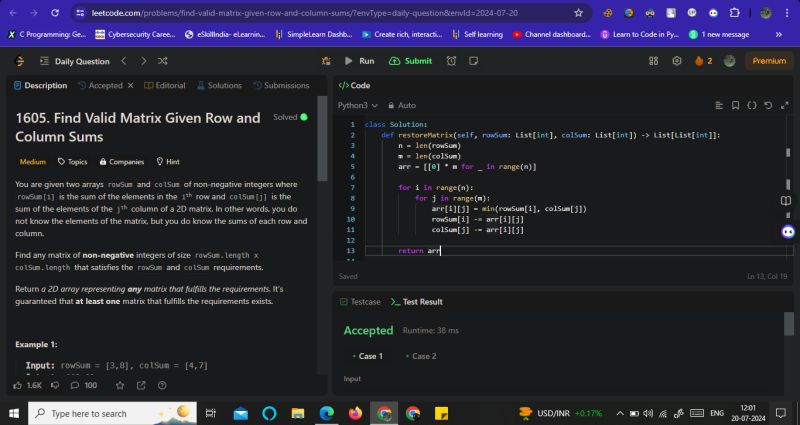 Akshat Srivastava on LinkedIn: #365daysofcode #leetcode Akshat Srivastava on LinkedIn: #365daysofcode #leetcode