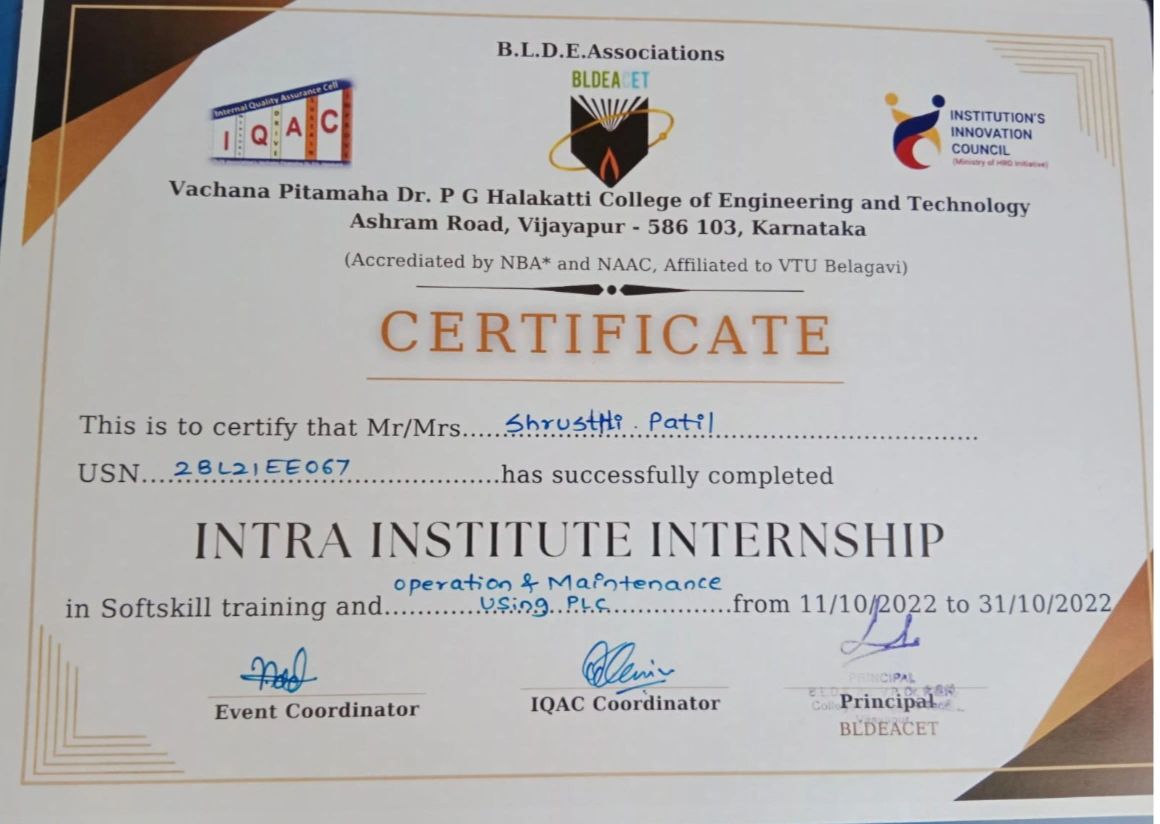 shrushti patil on LinkedIn: Glad to share my internship certificate shrushti patil on LinkedIn: Glad to share my internship certificate