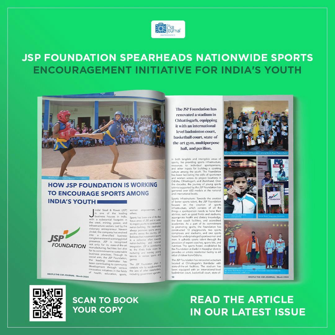 The CSR Journal on LinkedIn: #jspfoundation #csr #sports #impact # ... The CSR Journal on LinkedIn: #jspfoundation #csr #sports #impact # ...