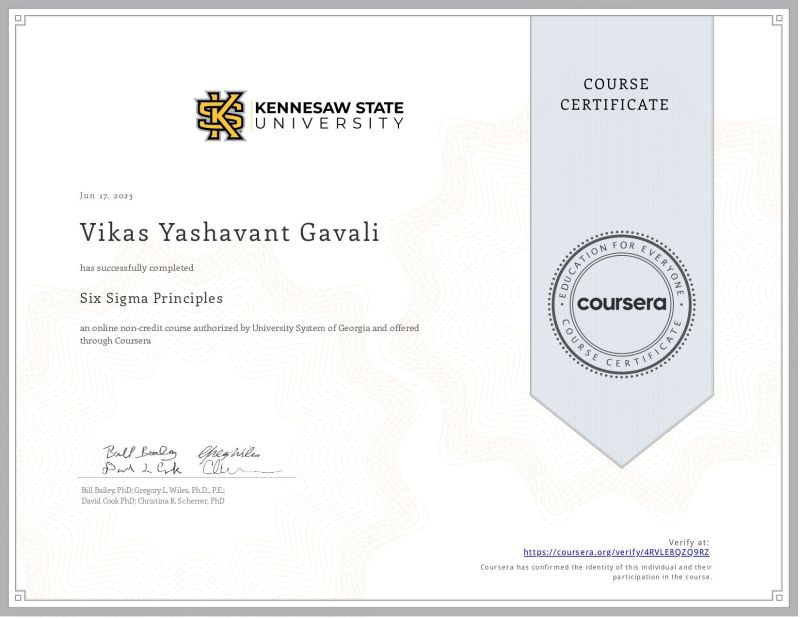 Vikas Gavali on LinkedIn: #sixsigmacertification #processimprovement # ... Vikas Gavali on LinkedIn: #sixsigmacertification #processimprovement # ...