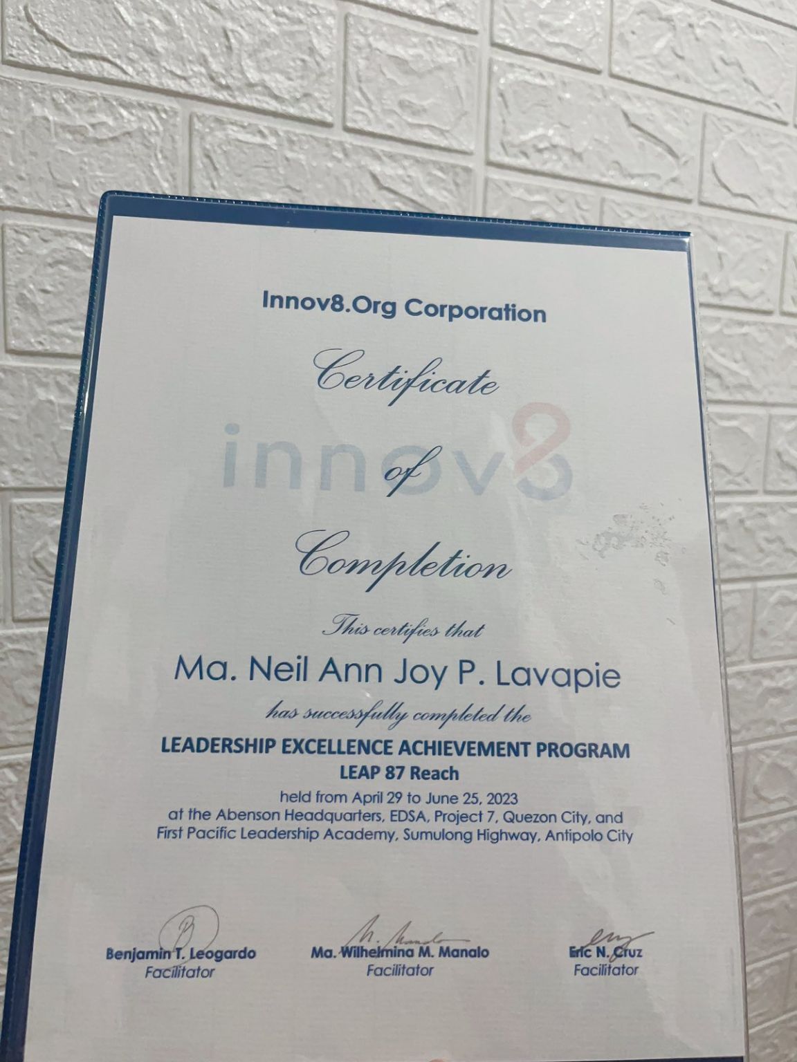Ma. Neil Ann Joy Lavapie, CSE MBA on LinkedIn: Another milestone ... Ma. Neil Ann Joy Lavapie, CSE MBA on LinkedIn: Another milestone ...
