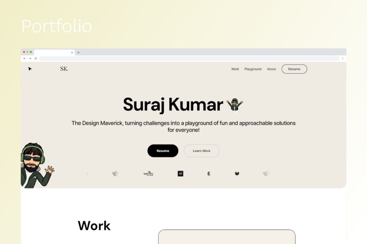 SURAJ kumar on LinkedIn: #portfoliorevamp #nocode #designjourney #framer SURAJ kumar on LinkedIn: #portfoliorevamp #nocode #designjourney #framer