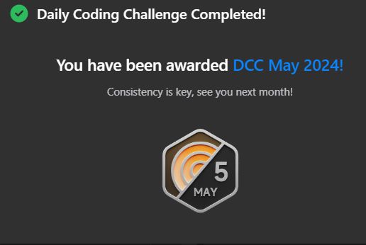 BhAnU prAtAp NisHaD on LinkedIn: #leetcode #codingchallenge # ... BhAnU prAtAp NisHaD on LinkedIn: #leetcode #codingchallenge # ...