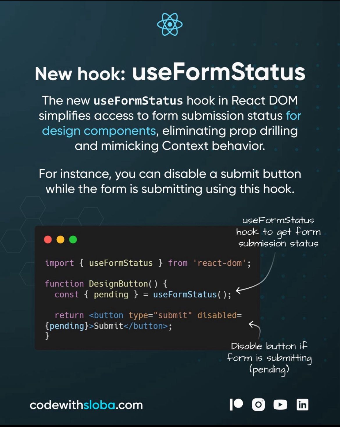 Neeraj Maurya on LinkedIn: #codewithsloba #programming #reactjs Neeraj Maurya on LinkedIn: #codewithsloba #programming #reactjs