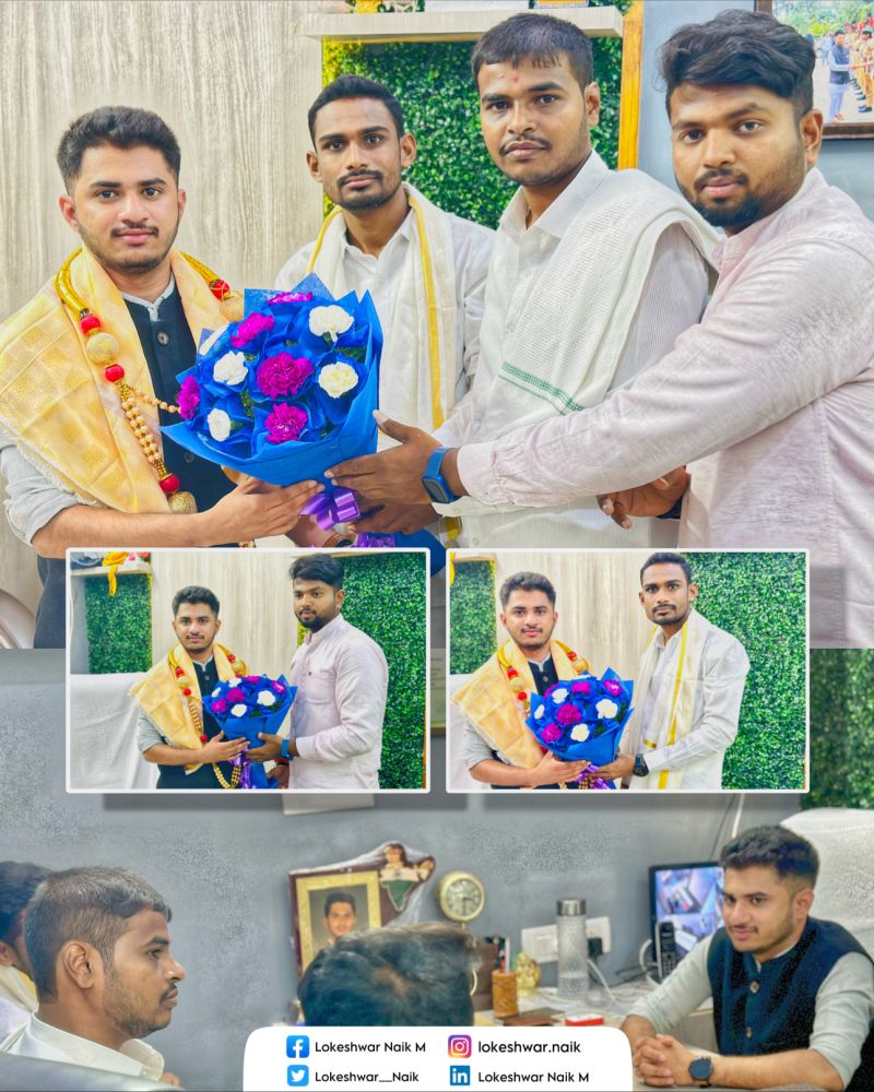 Lokeshwar Naik M on LinkedIn: Mr DC Nayak, Mr Lakshman Kumar and team ... Lokeshwar Naik M on LinkedIn: Mr DC Nayak, Mr Lakshman Kumar and team ...
