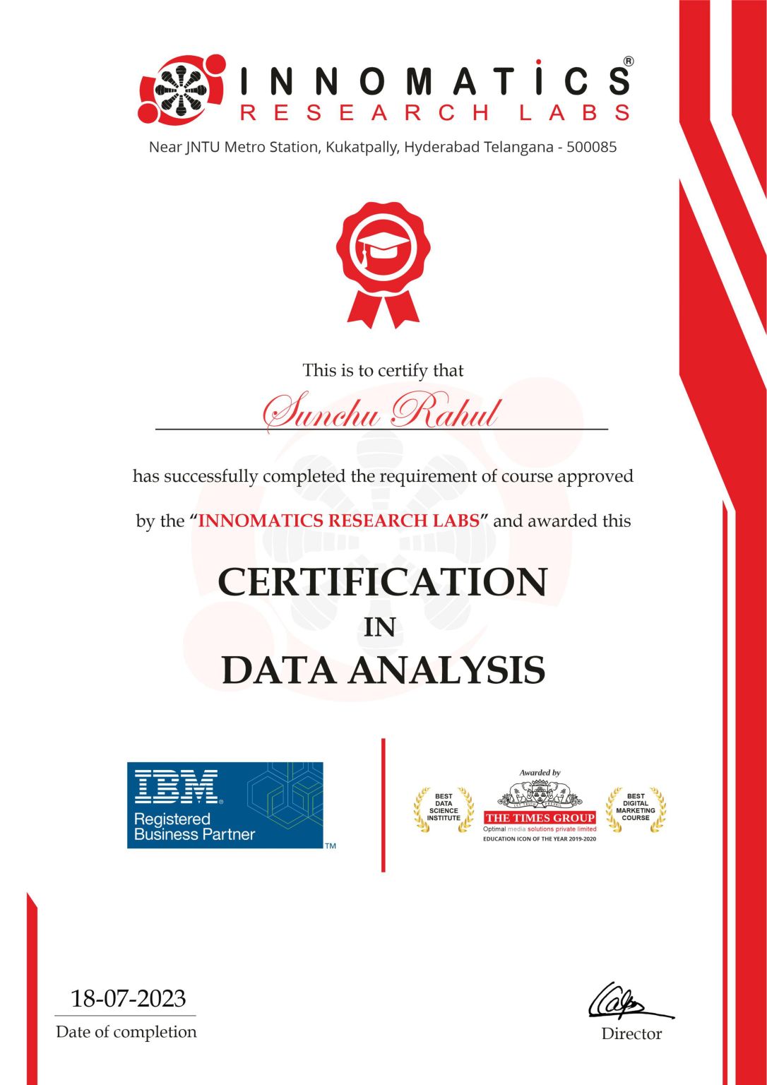 Rahul Sunchu on LinkedIn: #dataanalysis #certificationcompleted # ... Rahul Sunchu on LinkedIn: #dataanalysis #certificationcompleted # ...