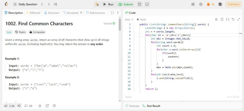 Manoj Balasubramaniyan on LinkedIn: #leetcode #codingchallenge # ... Manoj Balasubramaniyan on LinkedIn: #leetcode #codingchallenge # ...