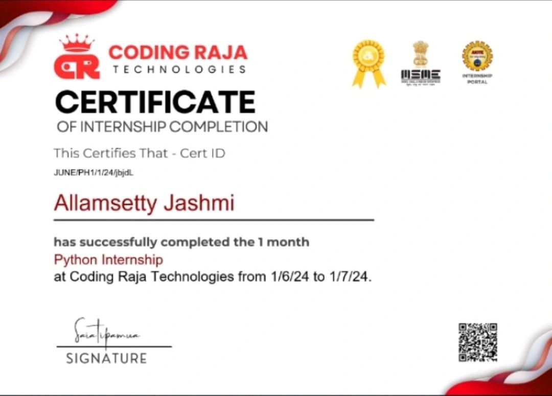 Jashmi Allamsetty on LinkedIn: Hello Connections!! I am thrilled to ... Jashmi Allamsetty on LinkedIn: Hello Connections!! I am thrilled to ...