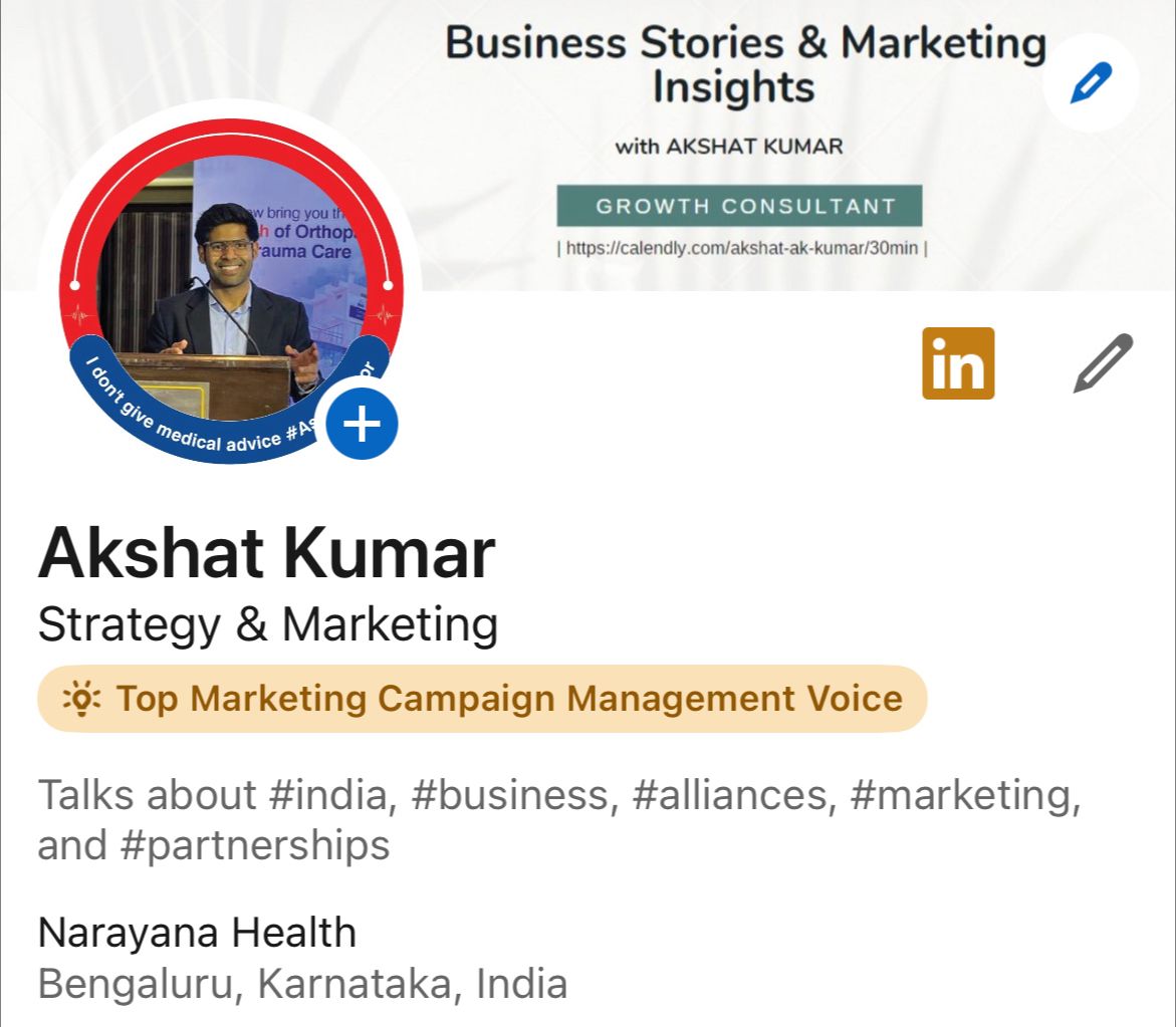 Akshat Kumar on LinkedIn: #linkedintopvoice #marketing # ... Akshat Kumar on LinkedIn: #linkedintopvoice #marketing # ...