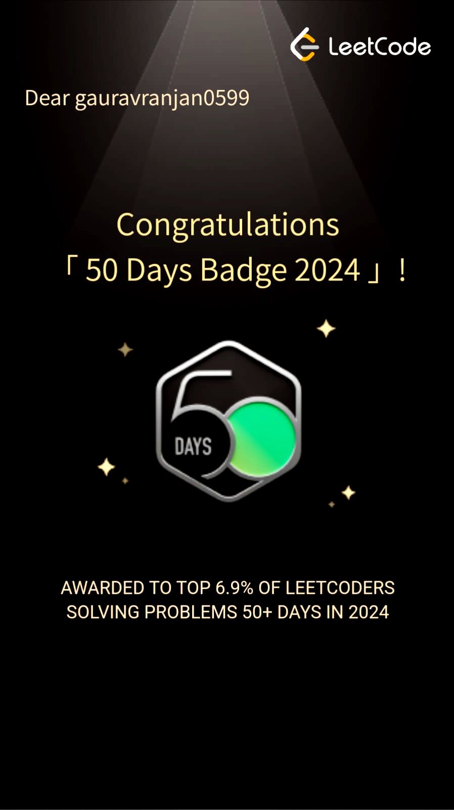 Gaurav Ranjan on LinkedIn: #leetcode #achievement #coding #programming ... Gaurav Ranjan on LinkedIn: #leetcode #achievement #coding #programming ...