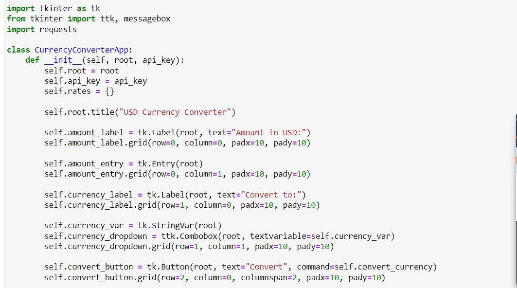 Ajith kumar Reddy on LinkedIn: #python #internship #currencyconverter # ... Ajith kumar Reddy on LinkedIn: #python #internship #currencyconverter # ...