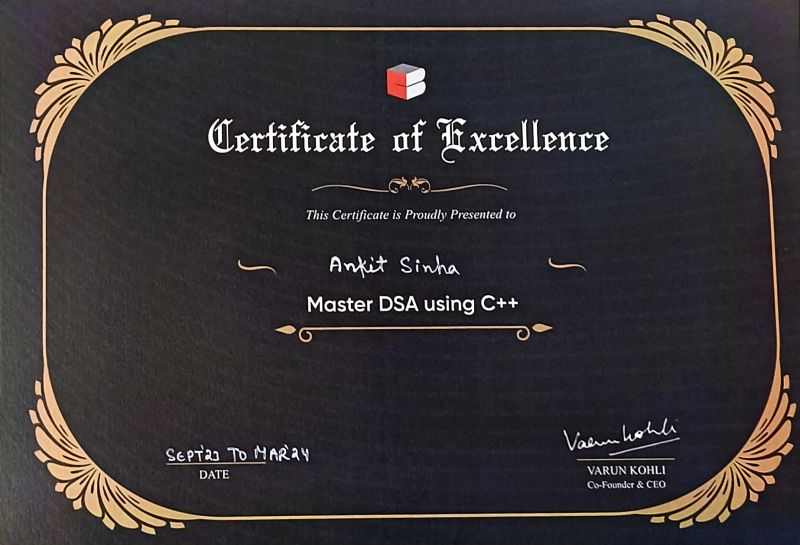 Ankit Sinha on LinkedIn: #cplusplus #datastructures #algorithms # ... Ankit Sinha on LinkedIn: #cplusplus #datastructures #algorithms # ...