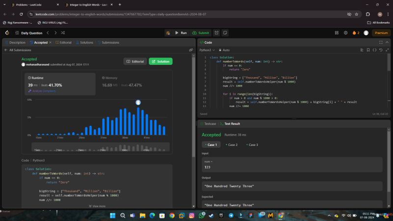 MOHANA DHARANAN D IT student on LinkedIn: #leetcode #codingchallenge # ... MOHANA DHARANAN D IT student on LinkedIn: #leetcode #codingchallenge # ...