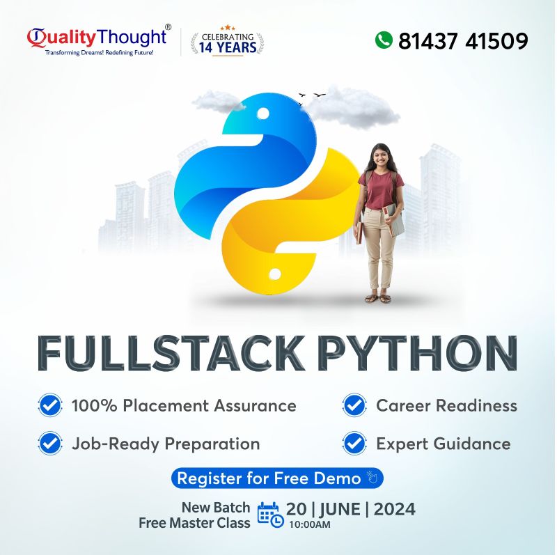 Quality Thought Infosystems on LinkedIn: #python #python #pythoncode # ... Quality Thought Infosystems on LinkedIn: #python #python #pythoncode # ...