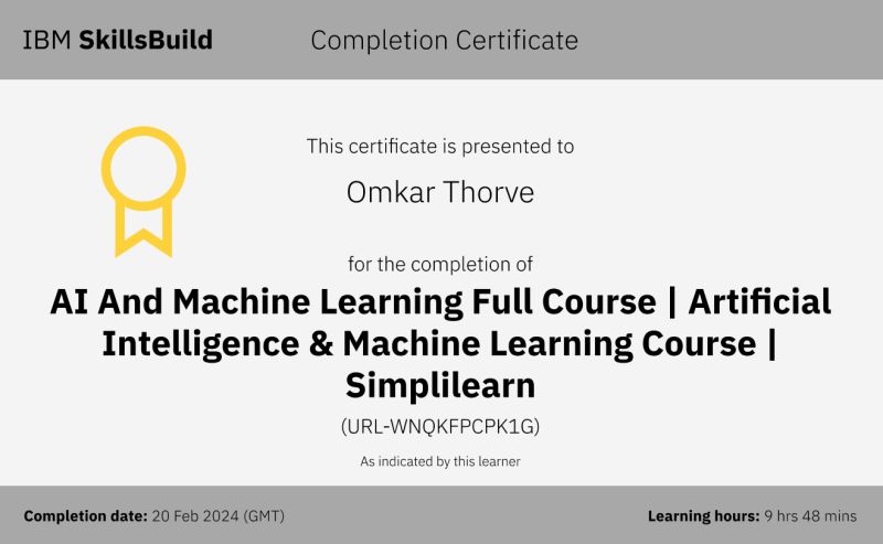 Omkar Thorve on LinkedIn: I am thrilled to announce that I have ... Omkar Thorve on LinkedIn: I am thrilled to announce that I have ...
