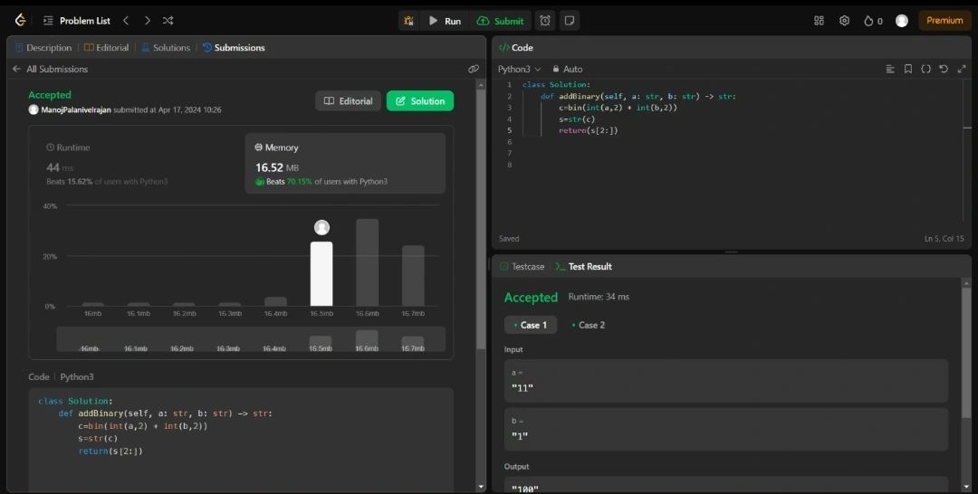 Manoj Palanivelrajan on LinkedIn: #100daysleetcode #codingchallenge # ... Manoj Palanivelrajan on LinkedIn: #100daysleetcode #codingchallenge # ...