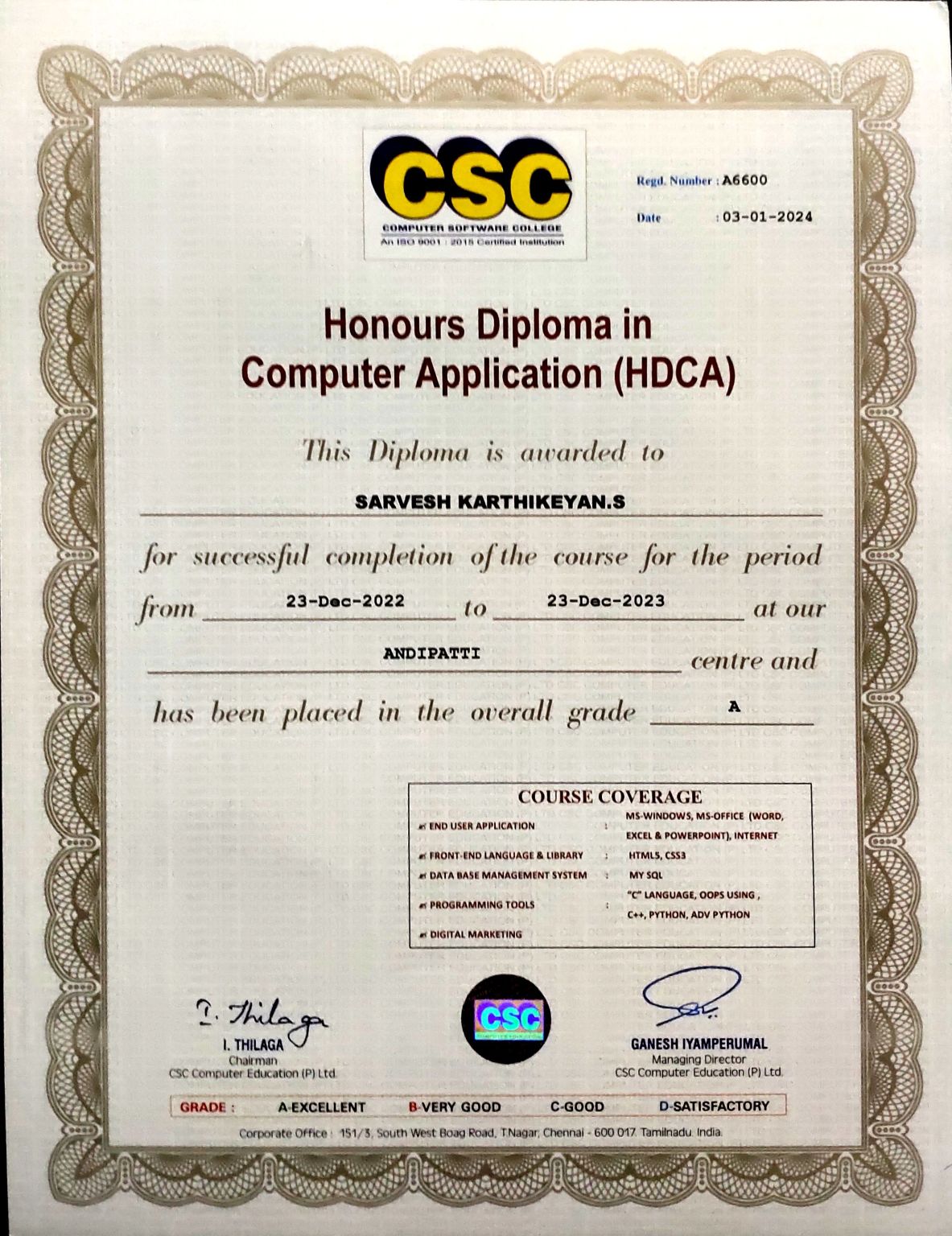 Sarvesh Karthikeyan S on LinkedIn: #csc #msoffice #html5 #css3 #mysql # ... Sarvesh Karthikeyan S on LinkedIn: #csc #msoffice #html5 #css3 #mysql # ...