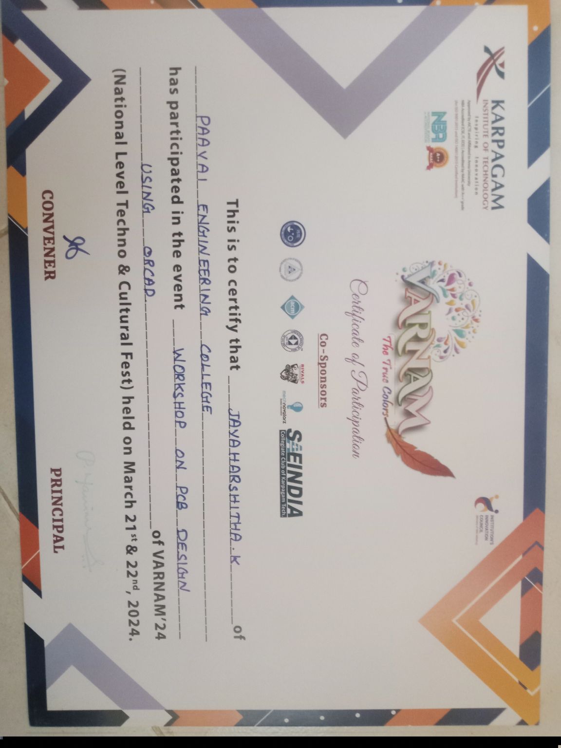 Jayaharshitha Karthikeyan posted on LinkedIn Jayaharshitha Karthikeyan posted on LinkedIn