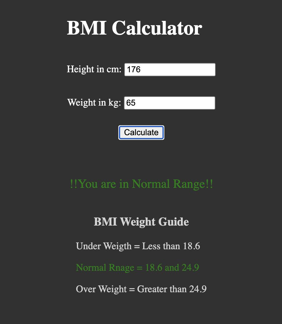 Debraj Dey on LinkedIn: 🌟 Built a BMI Calculator from Scratch using ... Debraj Dey on LinkedIn: 🌟 Built a BMI Calculator from Scratch using ...