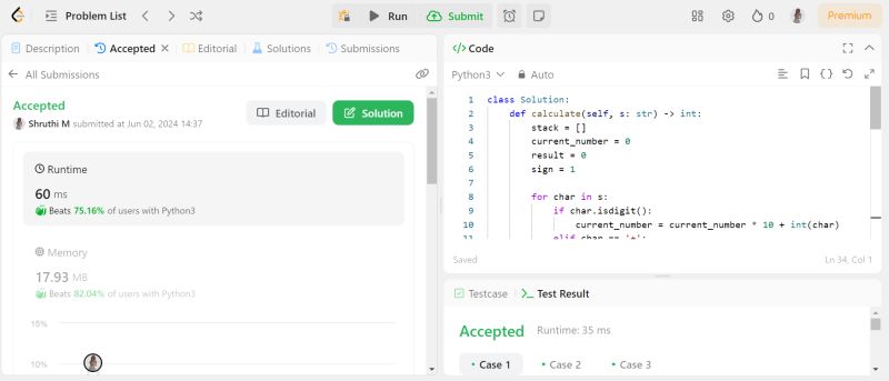 SHRUTHI MOHAN on LinkedIn: #25daysofcode #leetcode SHRUTHI MOHAN on LinkedIn: #25daysofcode #leetcode