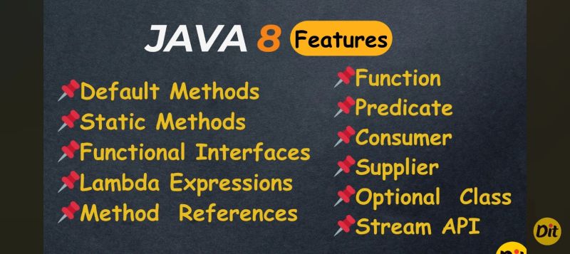 Sudhansu Ranjan Dash on LinkedIn: Top Java-8 features Sudhansu Ranjan Dash on LinkedIn: Top Java-8 features