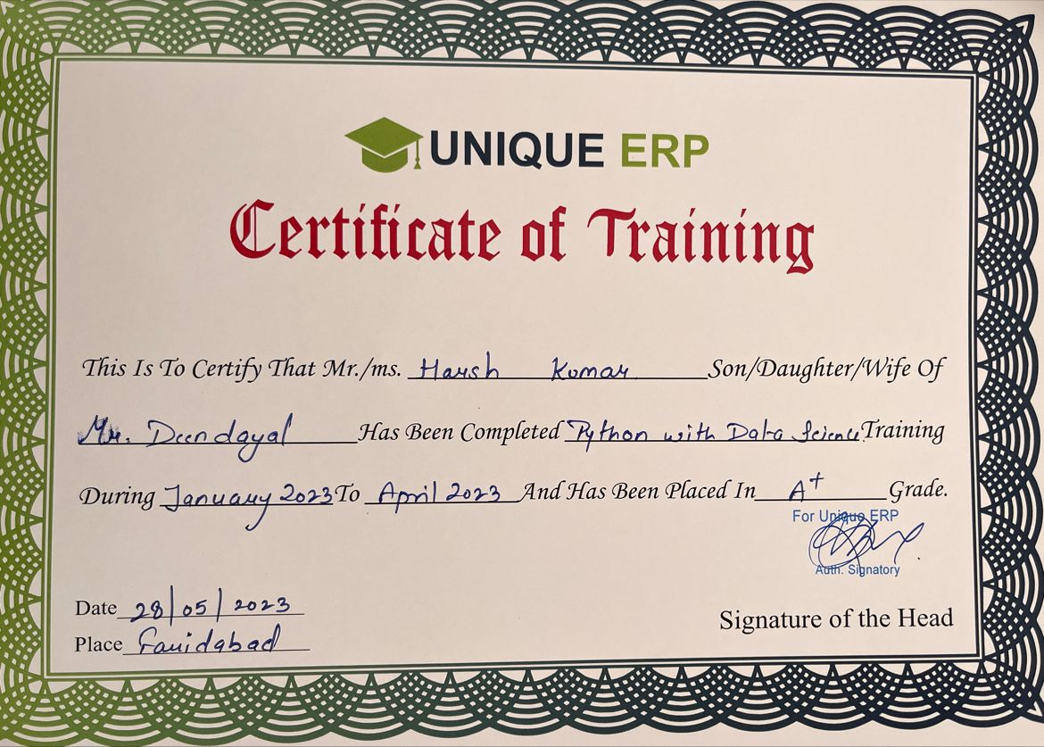 Harsh Kumar on LinkedIn: Python with Data Science Harsh Kumar on LinkedIn: Python with Data Science